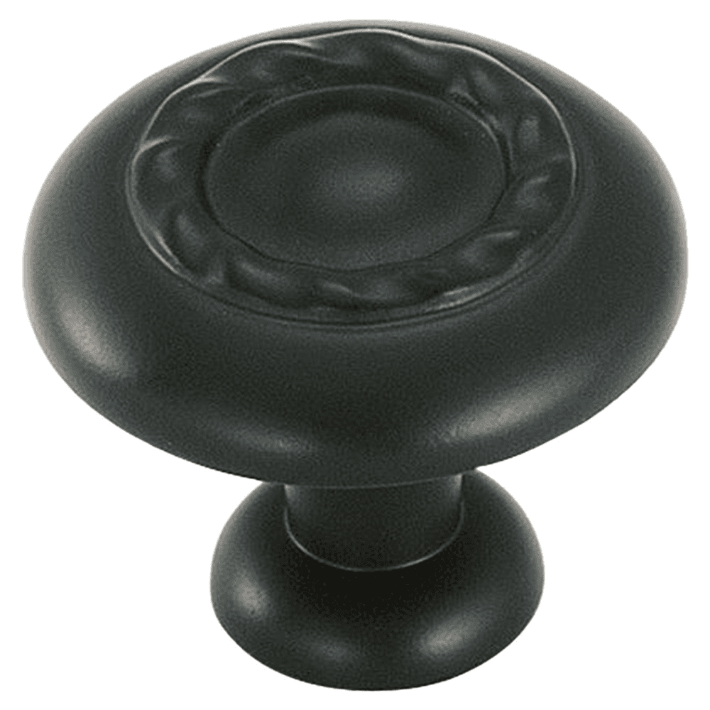 1-1/4" Inspirations Rope Knob, Antique Rust | Wurth Louis and Company