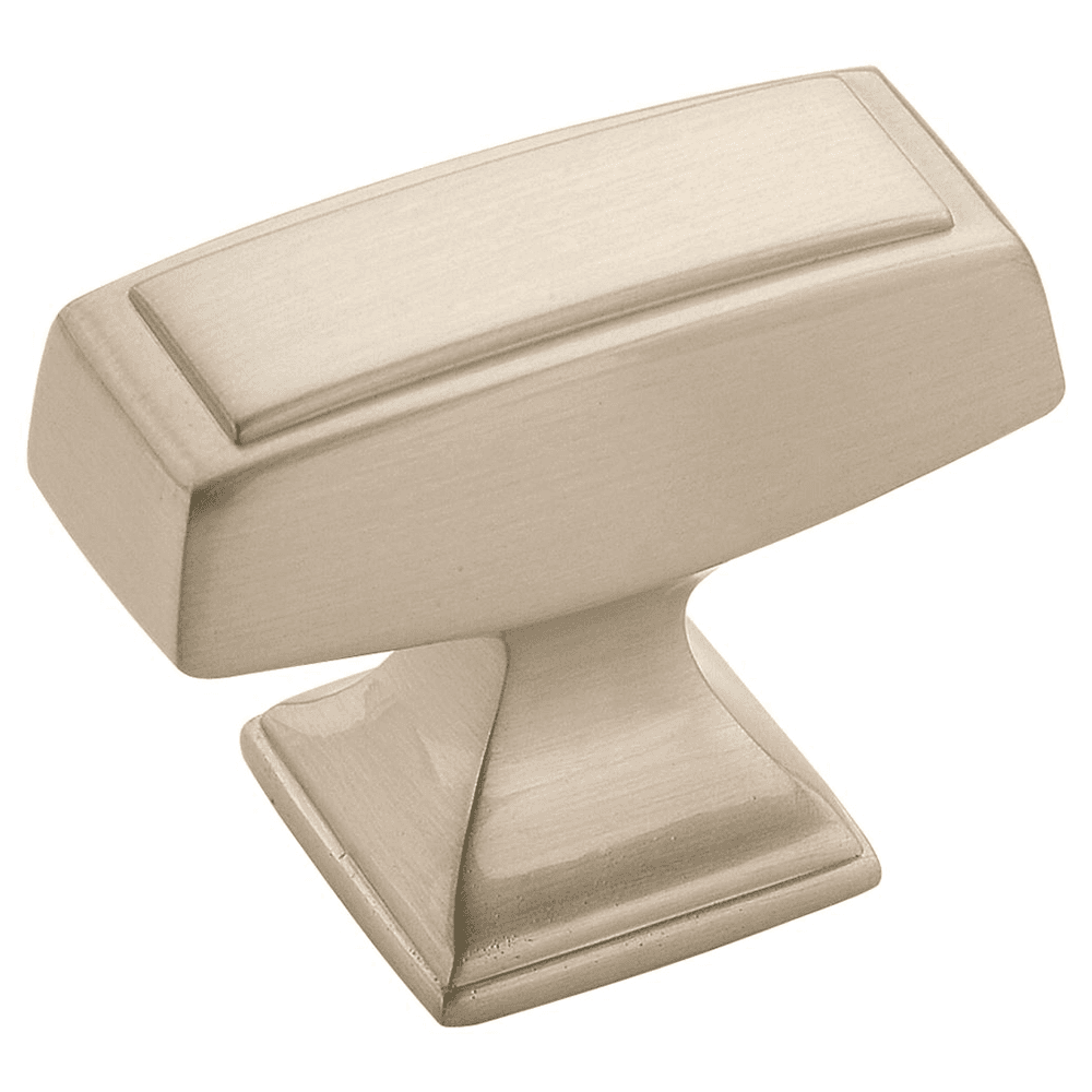 1-1/2" Mulholland™ Square Knob, Polished Nickel | Wurth Louis and Company