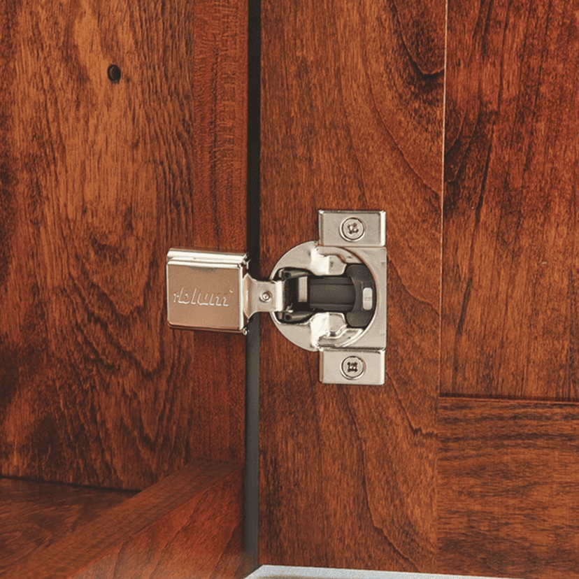 Compact 38N 105° Opening Wrap-Around Face Frame Hinge, 45mm Boring ...