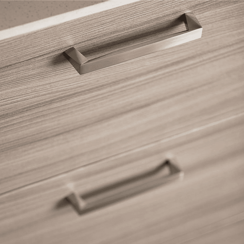 160mm Swagger Decorative Bar Pull, Modern Brushed Gold, 6-3/4" Length ...