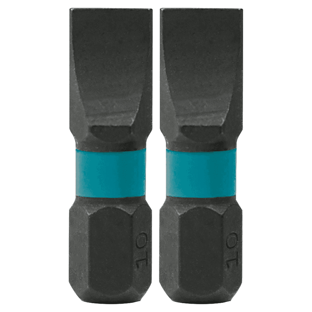 #8 x 1" ImpactX Slotted Drive Insert Bit (2/Pack) | Würth Louis & Company