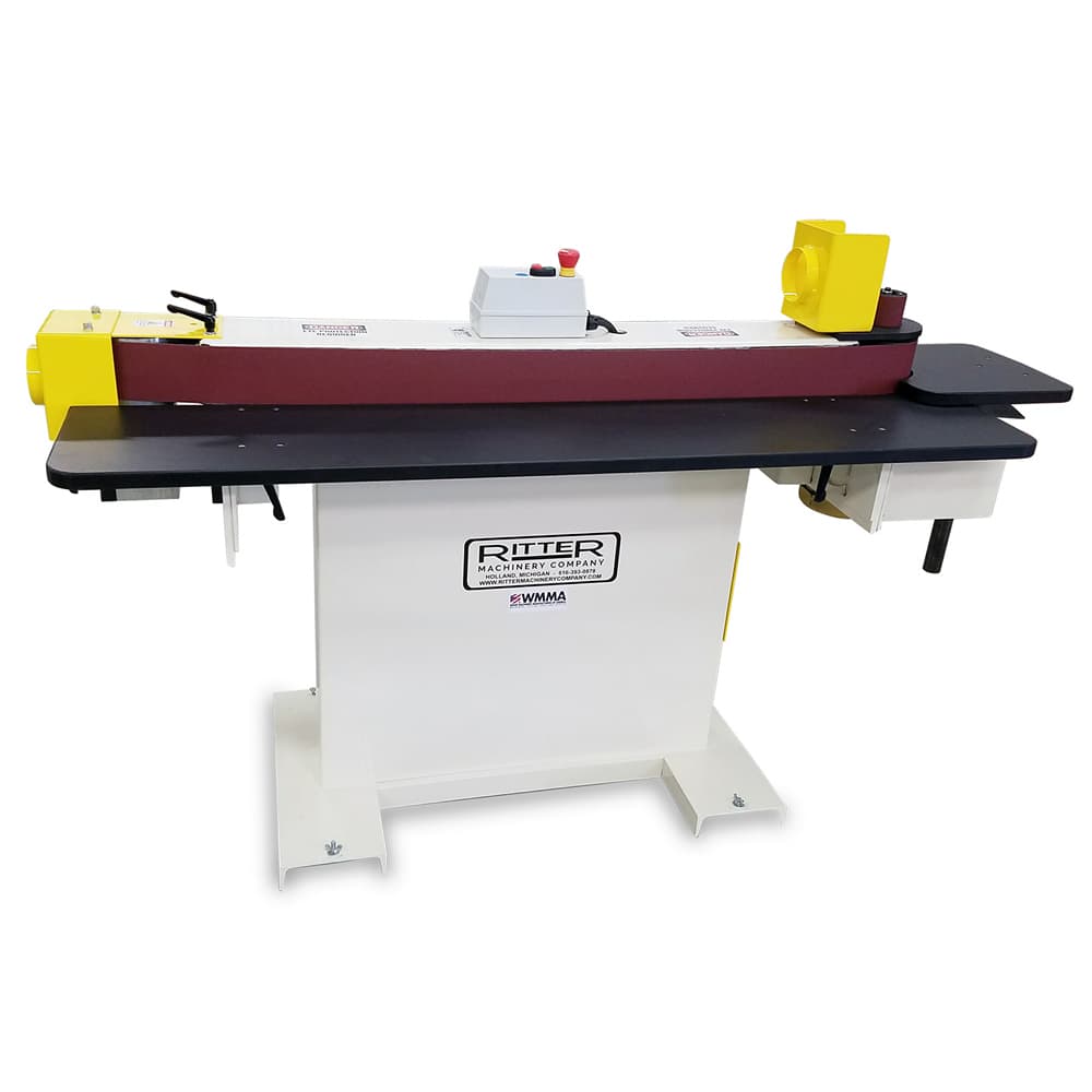 Ritter R-701 Horizontal Edge Belt Sander 4" X 132" 1-1/2HP 230V 1Ph ...