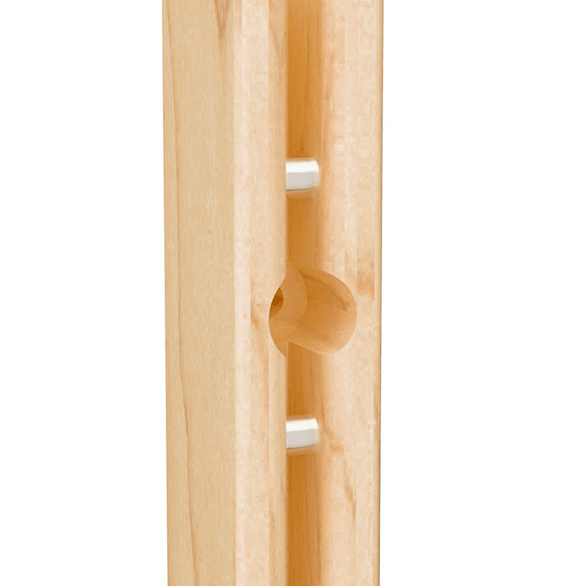 2-3/8" 4PIL Uprights Pilaster Hardware Set for 2 Drawers, 19-5/8 ...