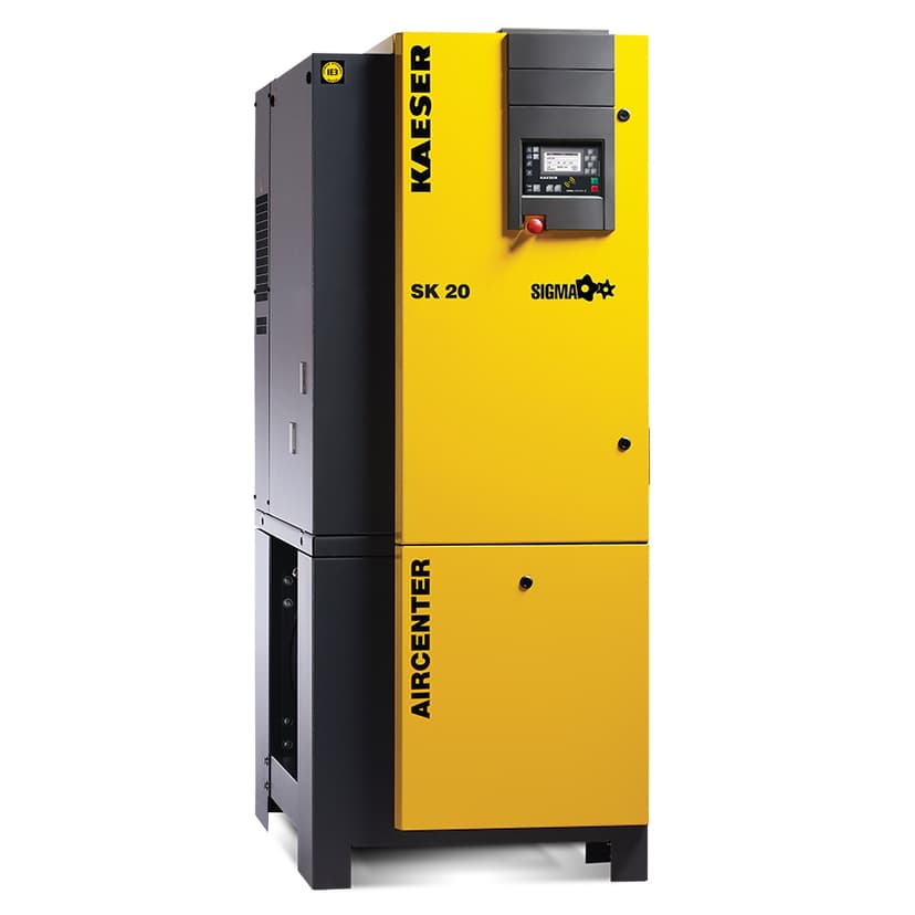 Kaeser SK 20 AIRCENTER 20 hp Rotary Screw Air Compressor with ...
