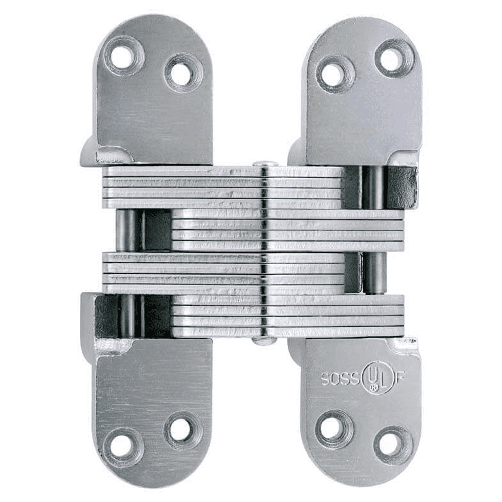 2" 220AS Alloy Steel Invisible Power Transfer Hinge, Satin Chrome ...