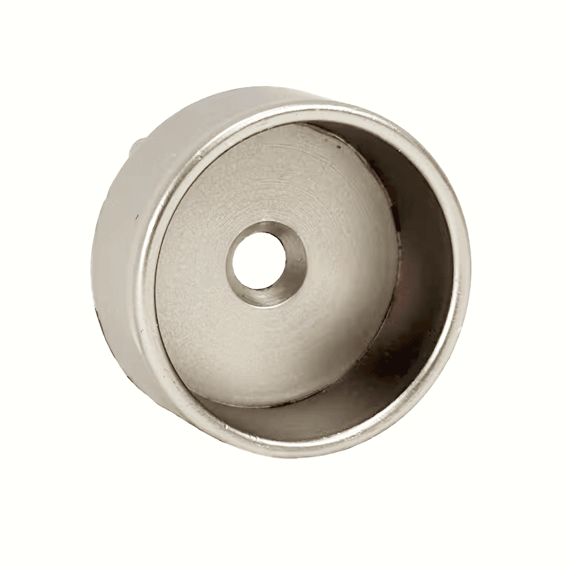 1-5/16" Diameter Closed Flange for Round Closet Rods, Pin Mount, Dull ...