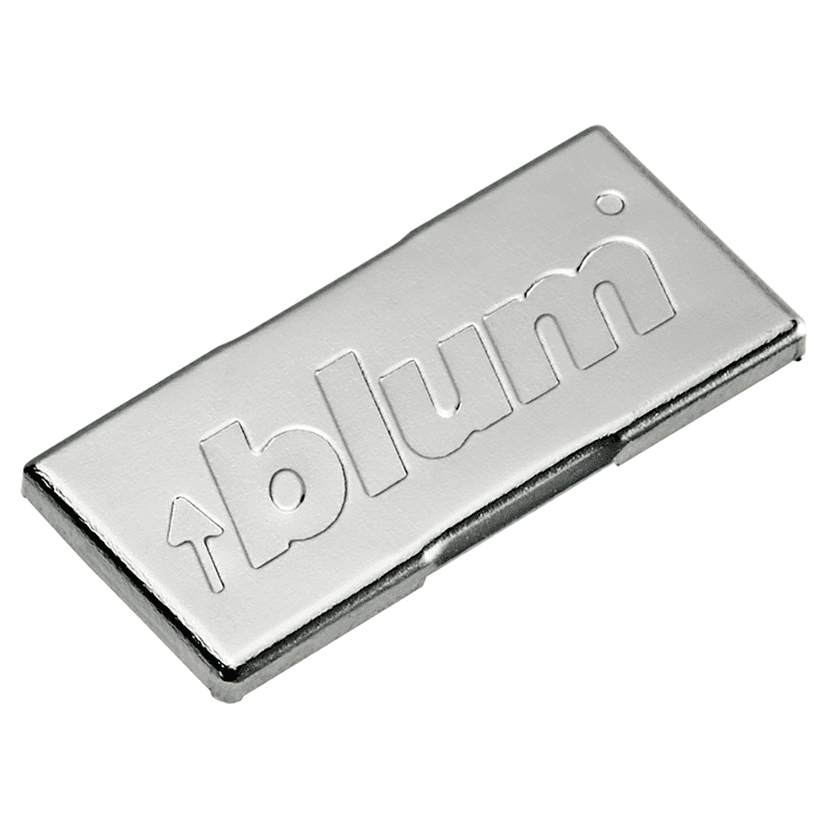 Hinge Arm Embossed Blum Emblem Cover Cap, Nickel-Plated | Würth Louis ...