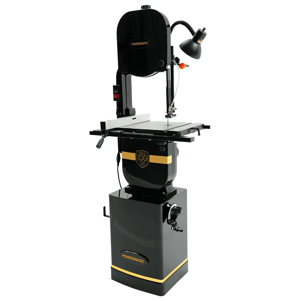 Powermatic PWBS-14CS Band Saw with Stand and Riser Block 100 Years ...