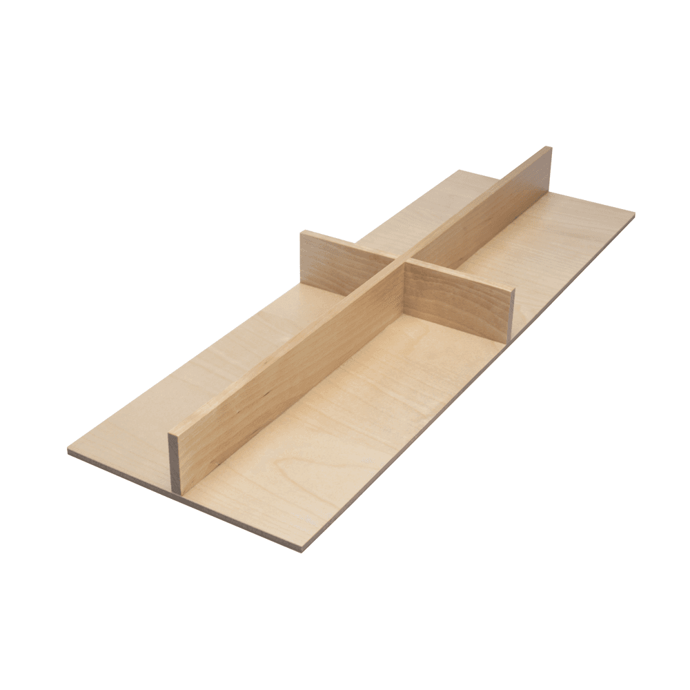 5-3/8" StraightLine Cross Insert, Birch | Würth Louis & Company