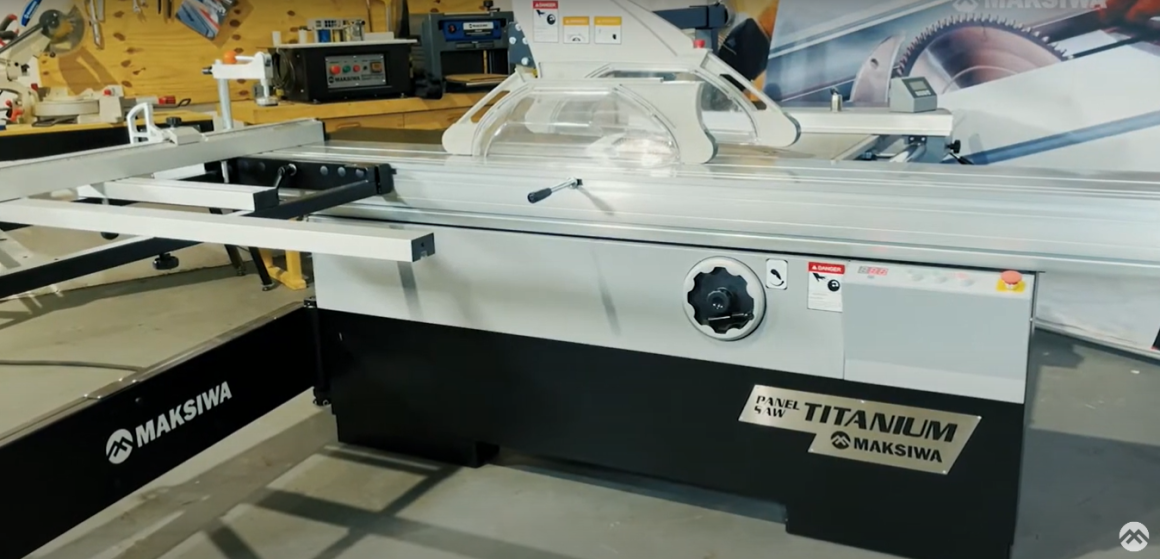 Maksiwa BMT.3200.IR Titanium Sliding Panel Saw - Wurth Louis and Company