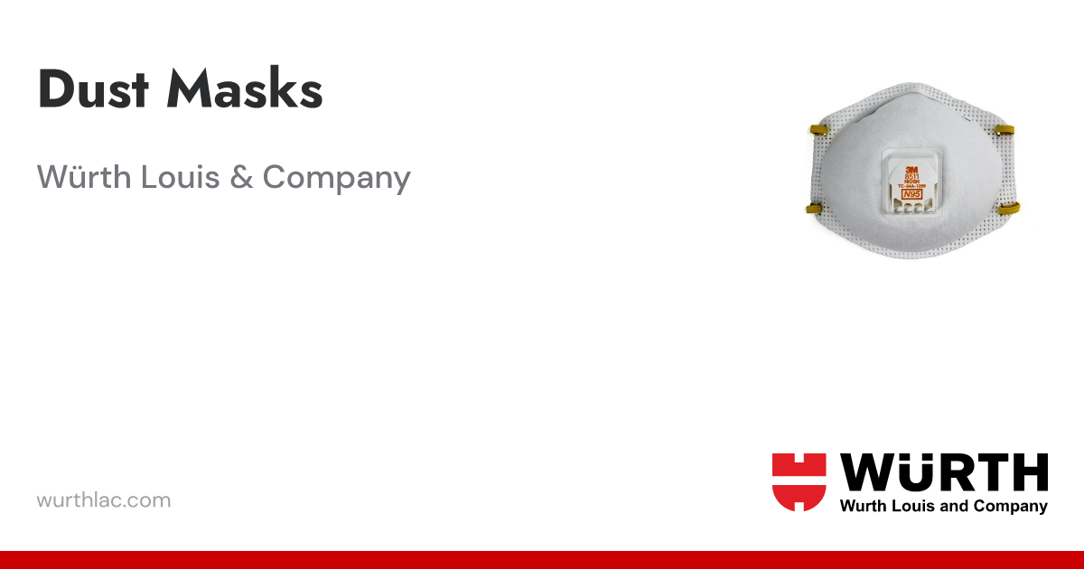 Dust Masks | Respirators & Protective Gear for Contractors | Wurth ...