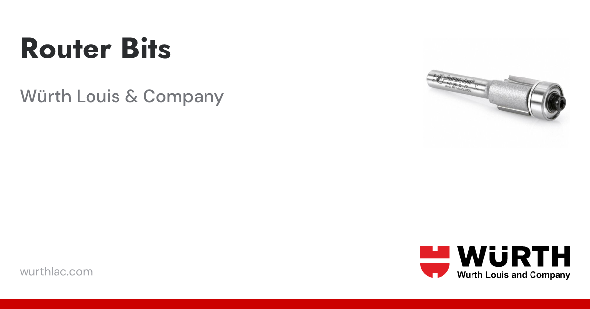 Router Bits | Ogee Raised Panel Sets for Contractors | Wurth Louis and ...