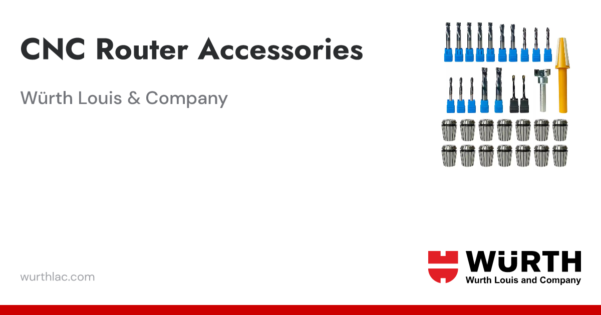 CNC Router Accessories | Essential Tools for Cabinet Makers | Wurth ...