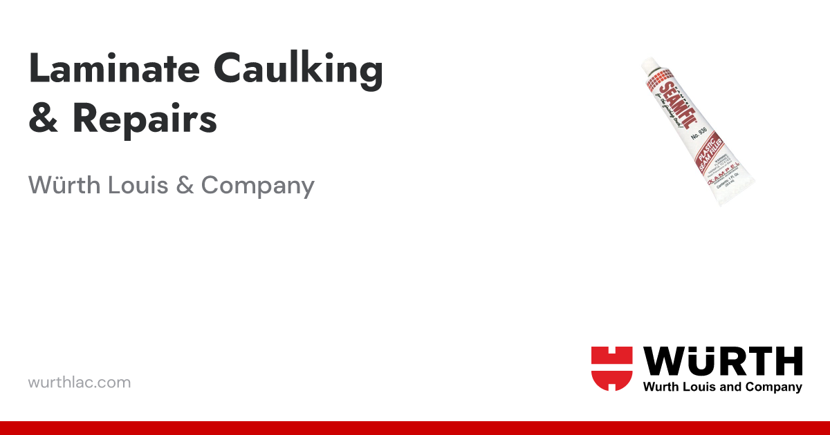 Laminate Caulking & Repairs | Seamless Solutions for Woodworkers ...