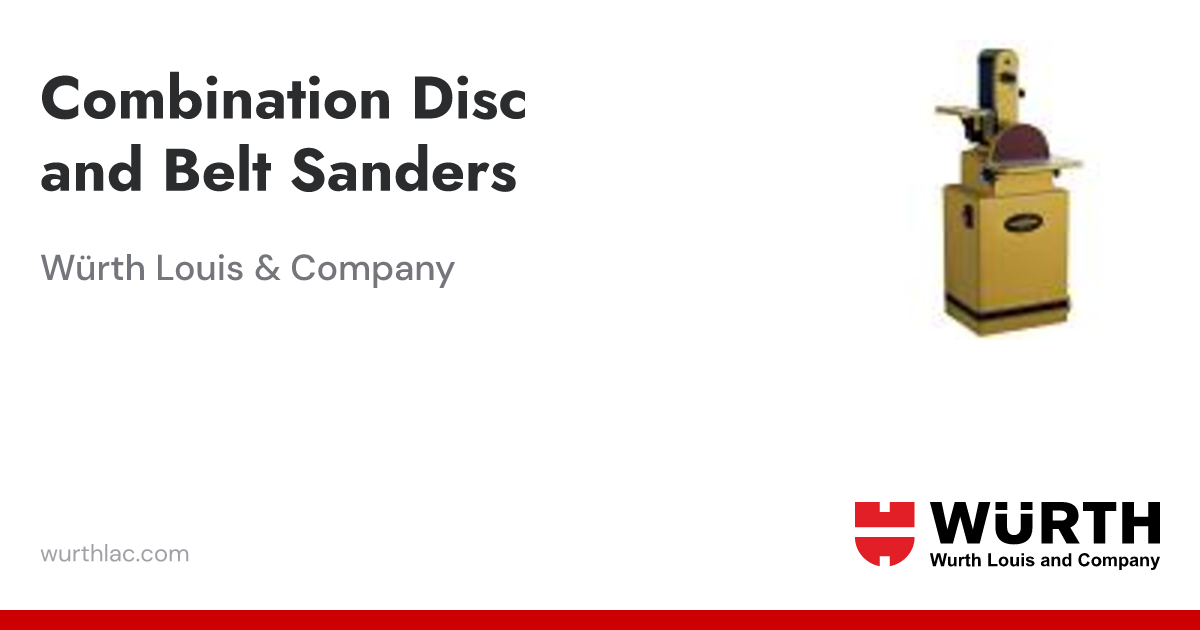 Combination Disc and Belt Sanders | Sanding Tools for Contractors ...