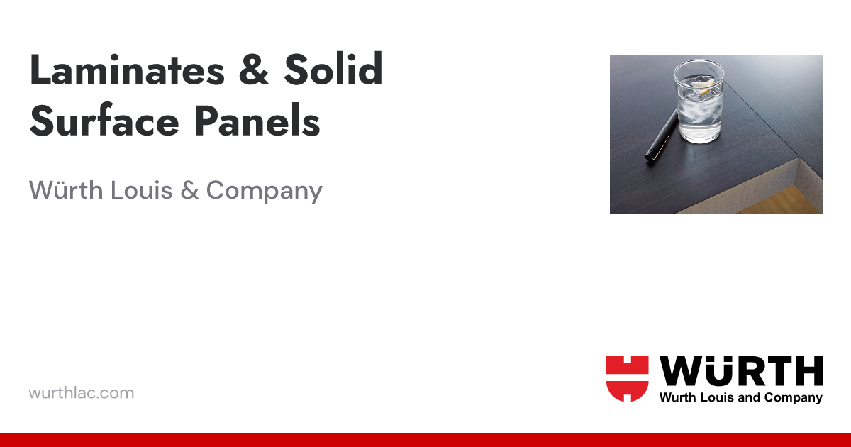 Laminates & Solid Surface Panels | Lightweight Panels for Contractors ...
