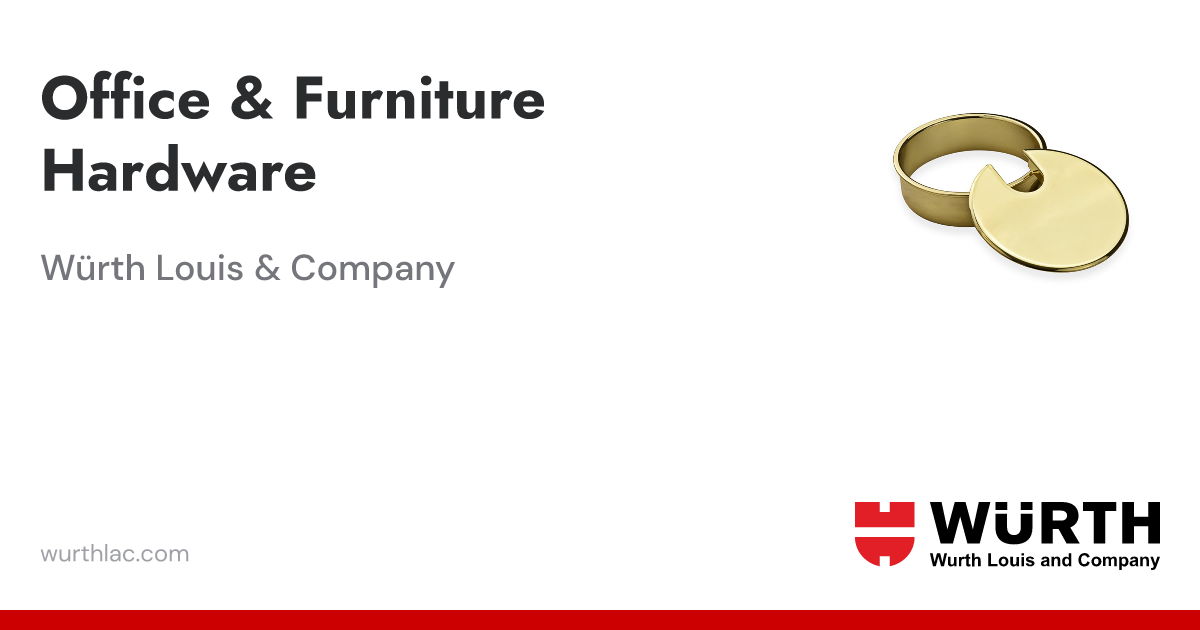 Office & Furniture Hardware | Durable Hinges & Drawer Slides for ...