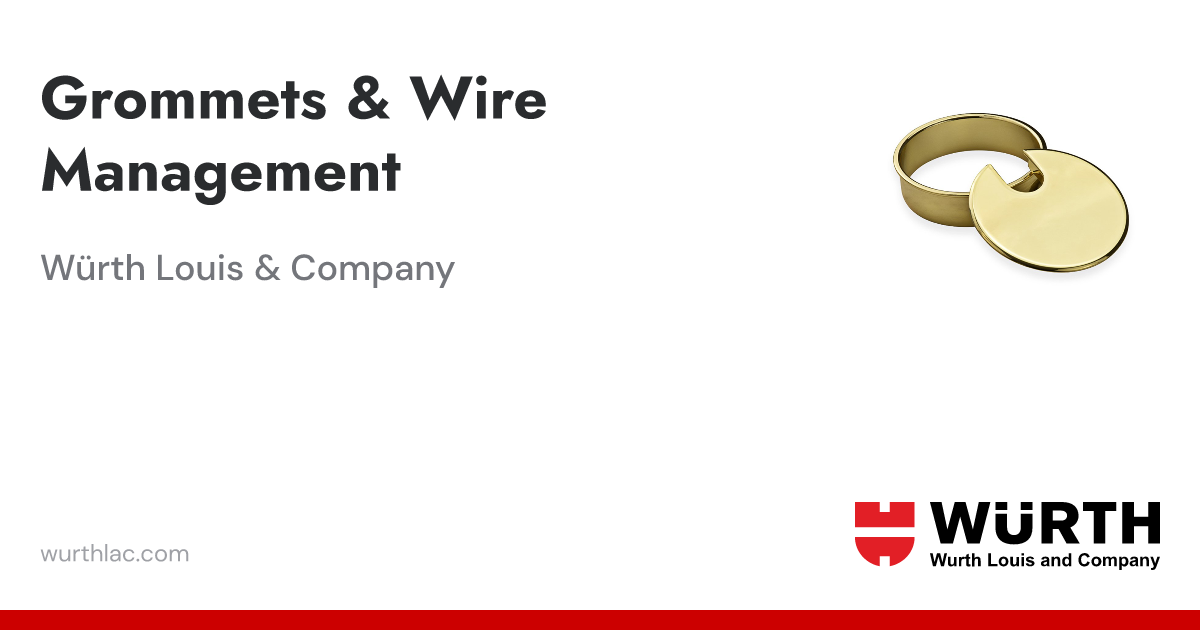 Grommets & Wire Management | Wire Management Solutions for Contractors ...