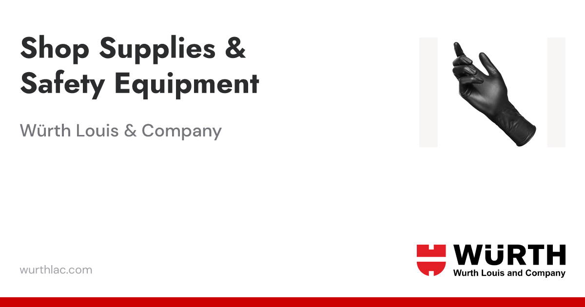Woodworking Safety Equipment & Shop Supplies | Würth Louis & Company