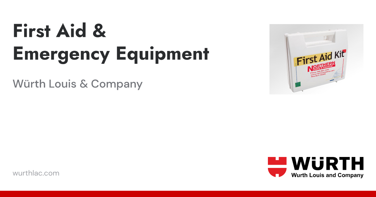 First Aid & Emergency Equipment | First Aid Kits & Supplies for ...