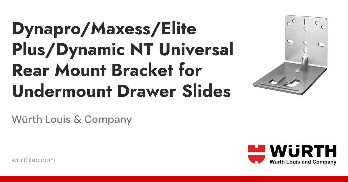 Dynapro/Maxess/Elite Plus/Dynamic NT Universal Rear Mount Bracket for ...