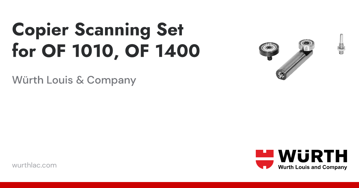 Copier Scanning Set for OF 1010, OF 1400 | Wurth Louis and Company