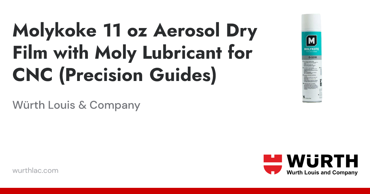 Molykoke 11 oz Aerosol Dry Film with Moly Lubricant for CNC (Precision ...