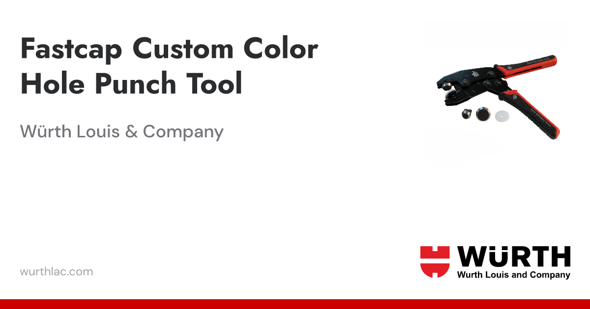 Fastcap Custom Color Hole Punch Tool | Würth Louis & Company