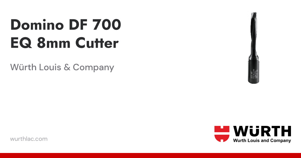 Domino DF 700 EQ 8mm Cutter | Würth Louis & Company