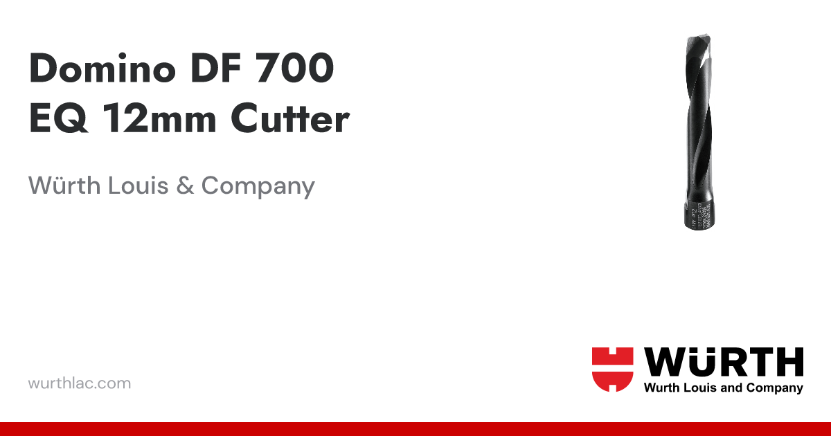 Domino DF 700 EQ 12mm Cutter | Würth Louis & Company