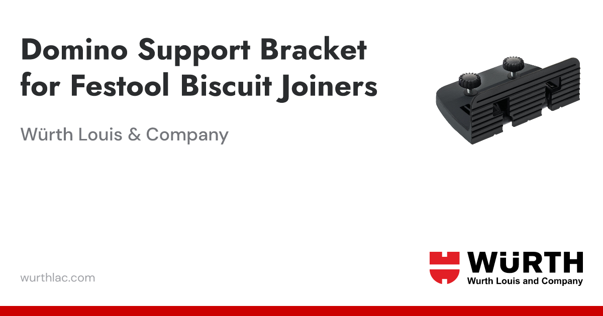 Domino Support Bracket for Festool Biscuit Joiners | Würth Louis & Company