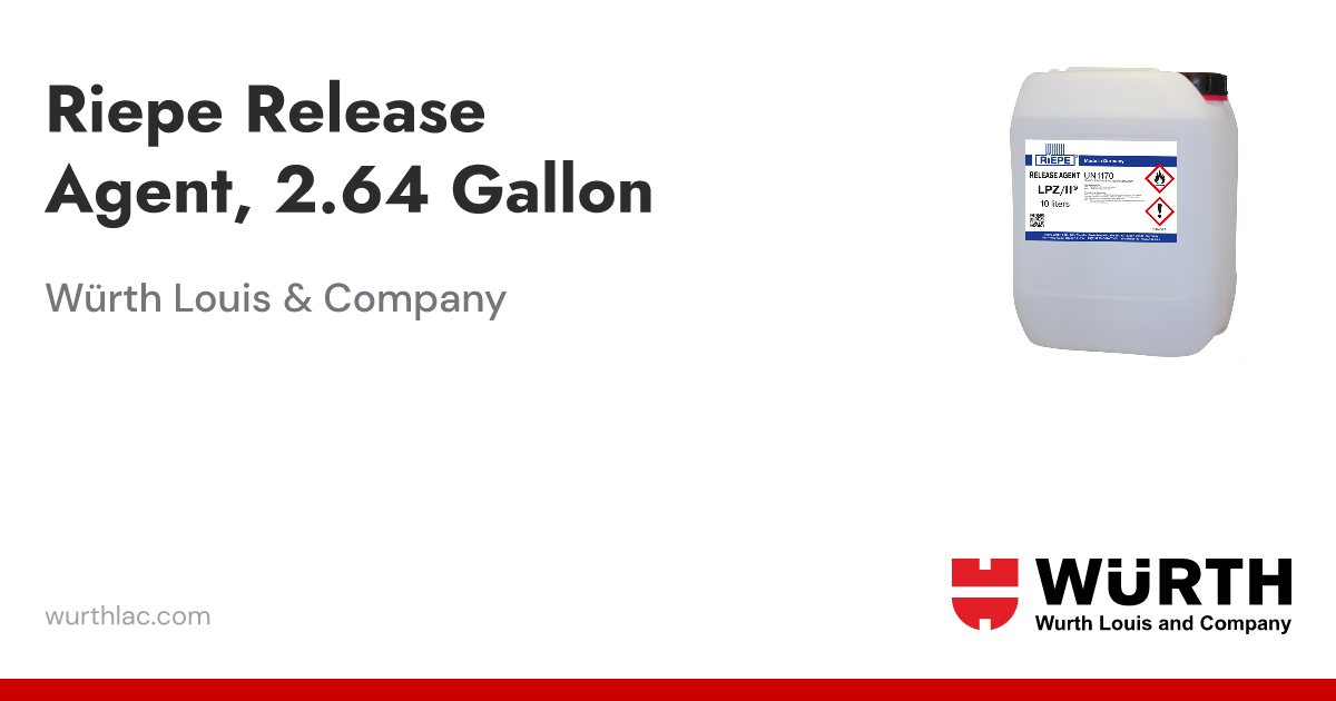 Riepe Release Agent, 2.64 Gallon | Würth Louis & Company