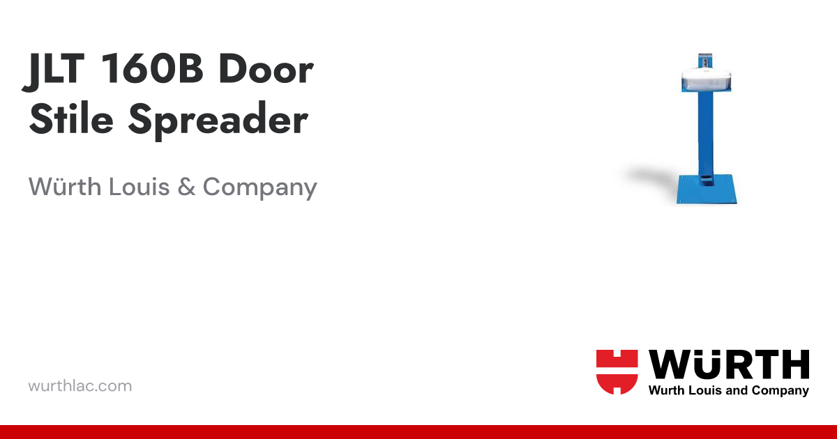 JLT 160B Door Stile Spreader | Würth Louis & Company