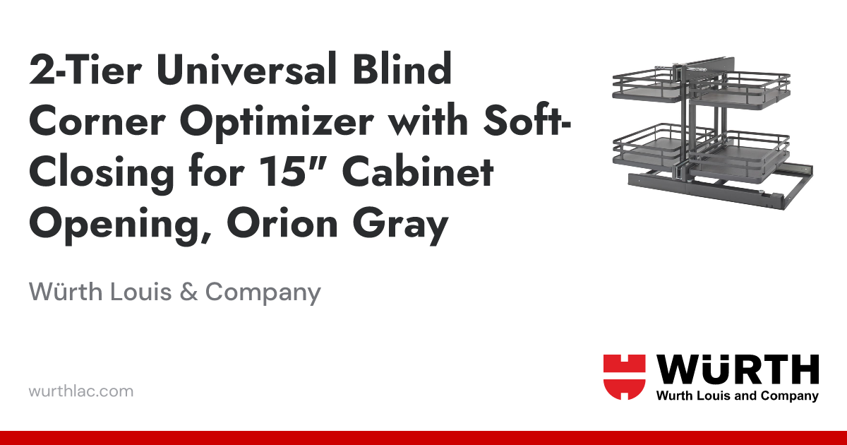 2-Tier Universal Blind Corner Optimizer with Soft-Closing for 15 ...