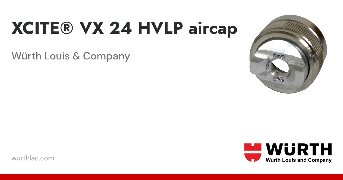 XCITE® VX 24 HVLP aircap | Würth Louis & Company