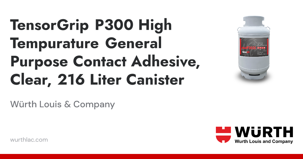TensorGrip P300 High Tempurature General Purpose Contact Adhesive ...