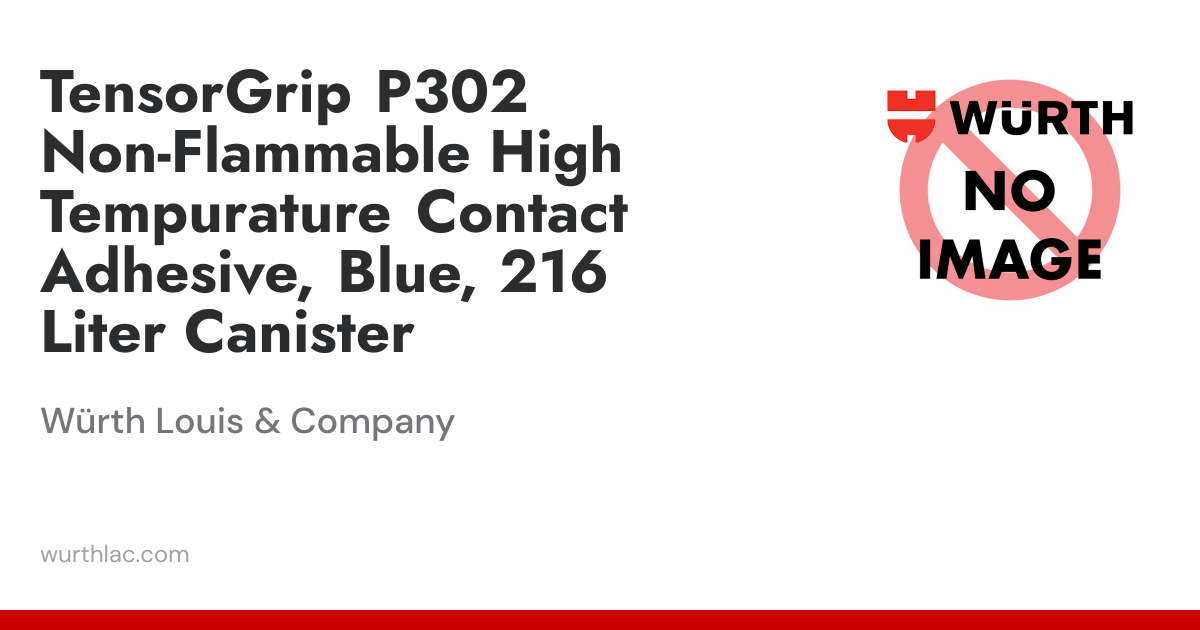 TensorGrip P302 Non-Flammable High Tempurature Contact Adhesive, Blue ...
