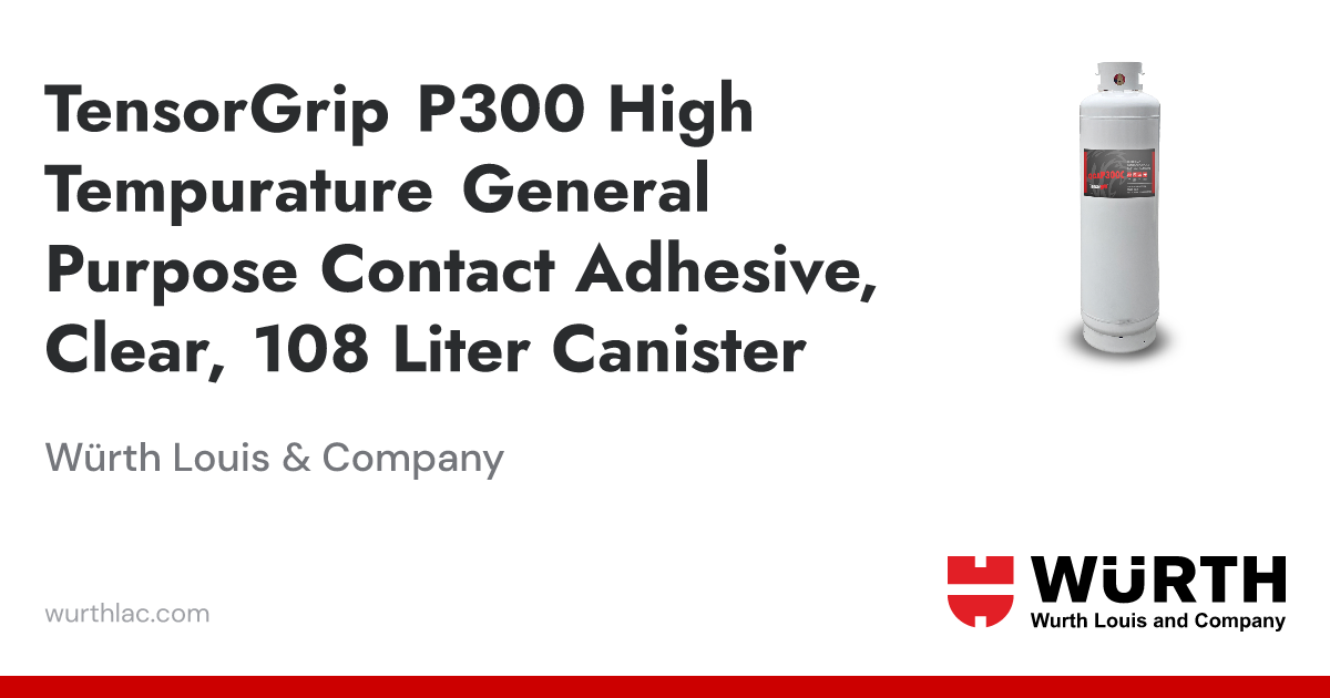 TensorGrip P300 High Tempurature General Purpose Contact Adhesive ...
