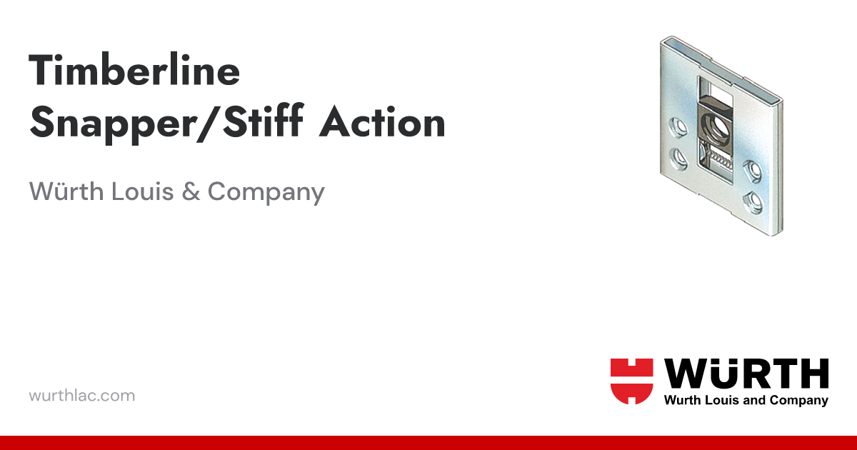 Timberline Snapper/Stiff Action | Würth Louis & Company