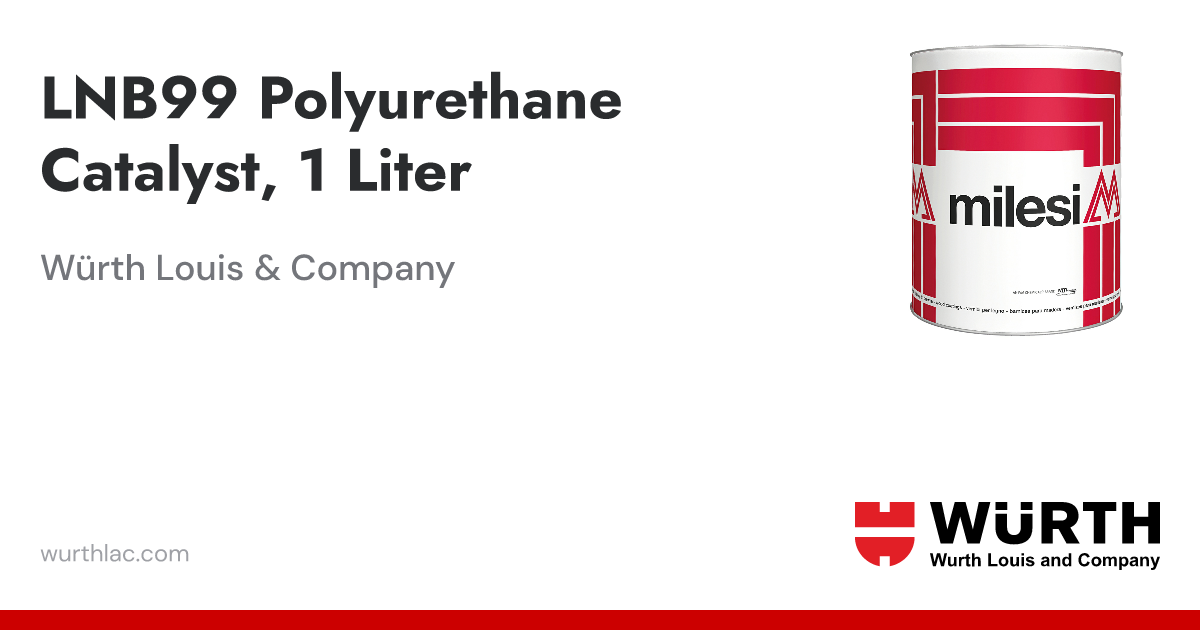 LNB99 Polyurethane Catalyst, 1 Liter | Würth Louis & Company