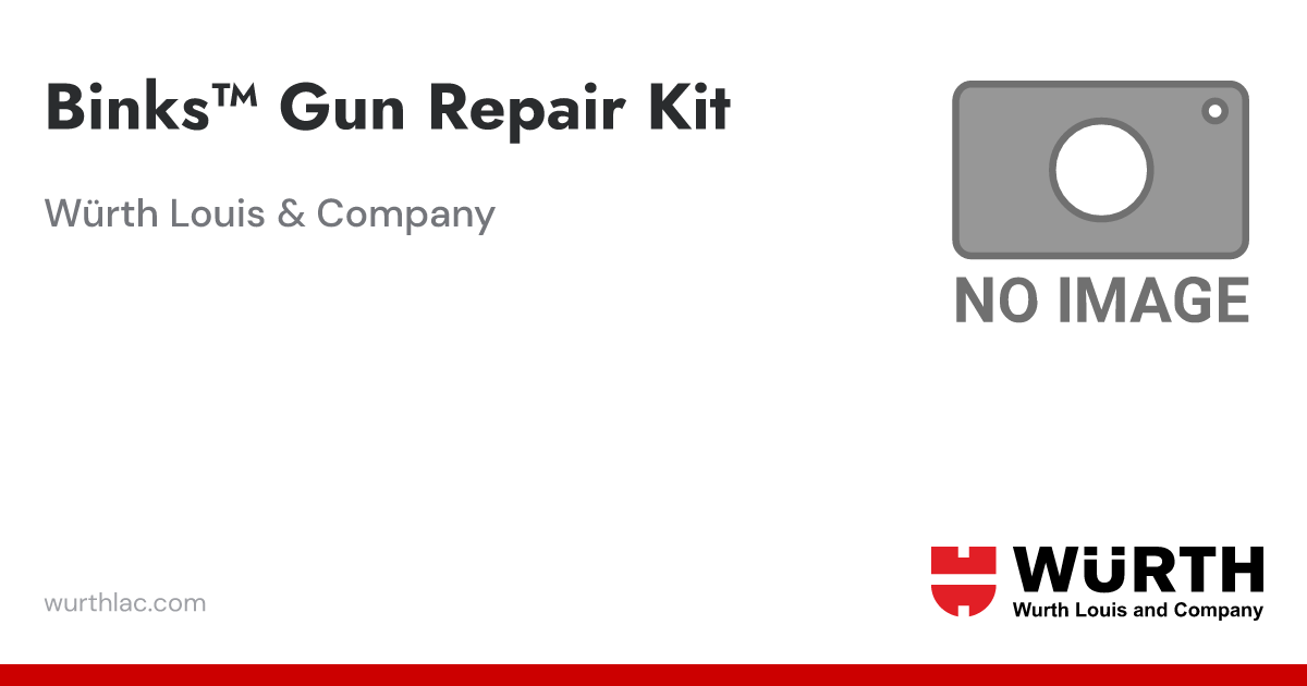 Binks™ Gun Repair Kit | Würth Louis & Company