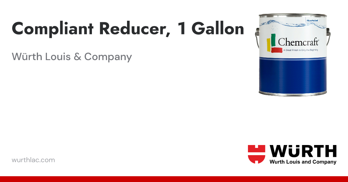 Compliant Reducer, 1 Gallon | Würth Louis & Company
