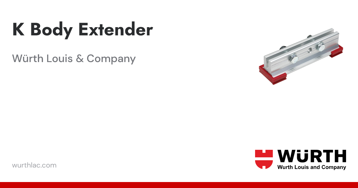 K Body Extender | Würth Louis & Company