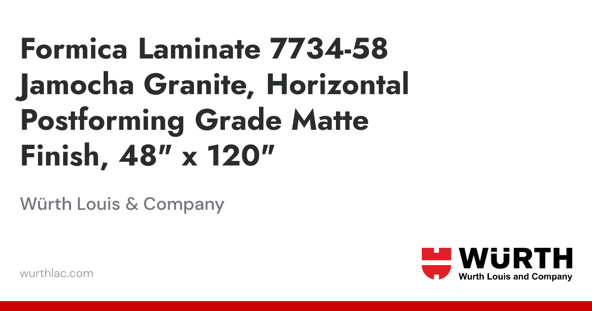 Formica Laminate 7734-58 Jamocha Granite, Horizontal Postforming Grade ...