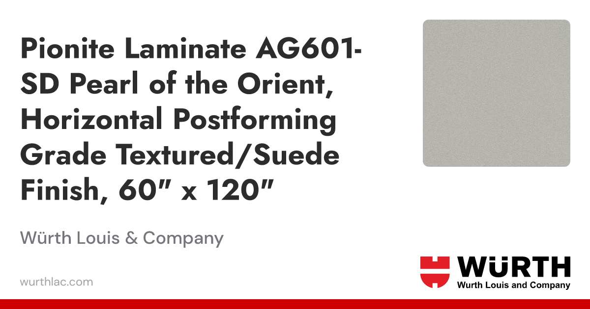 Pionite Laminate AG601-SD Pearl of the Orient, Horizontal Postforming ...