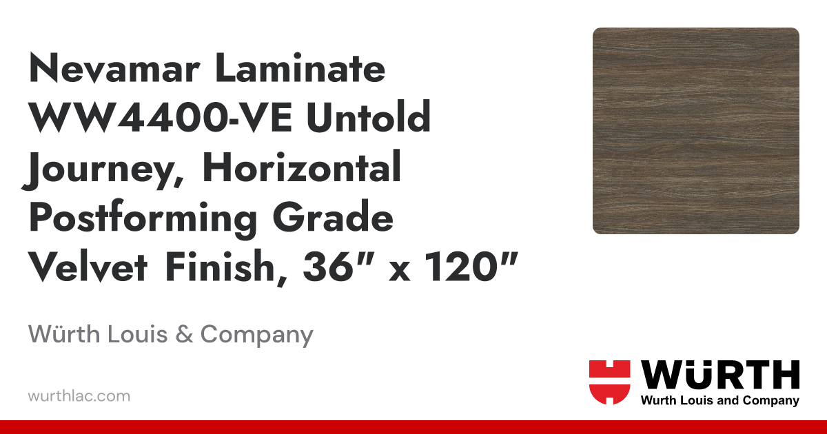 Nevamar Laminate WW4400-VE Untold Journey, Horizontal Postforming Grade ...