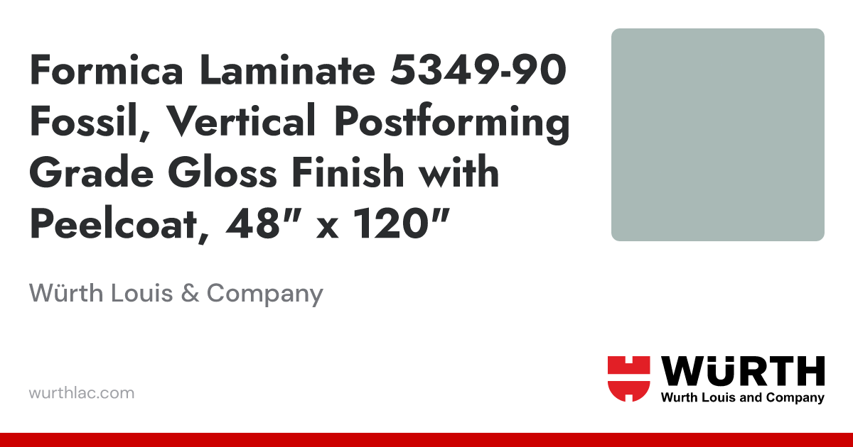 Formica Laminate 5349-90 Fossil, Vertical Postforming Grade Gloss ...