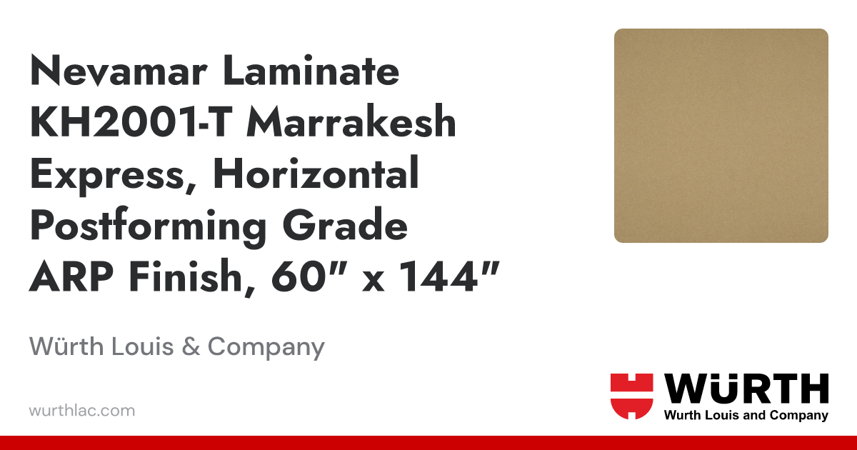 Nevamar Laminate KH2001-T Marrakesh Express, Horizontal Postforming ...