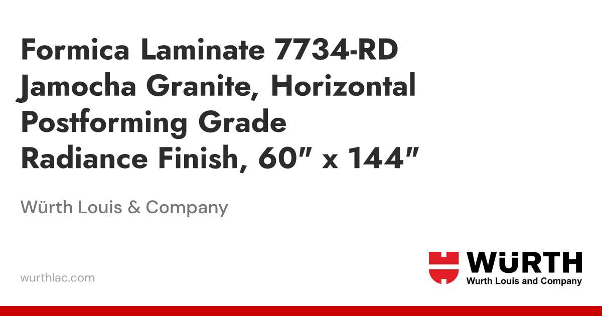 Formica Laminate 7734-RD Jamocha Granite, Horizontal Postforming Grade ...