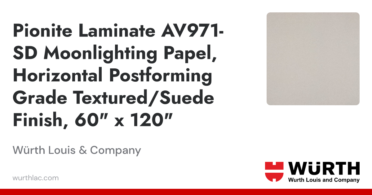 Pionite Laminate AV971-SD Moonlighting Papel, Horizontal Postforming ...